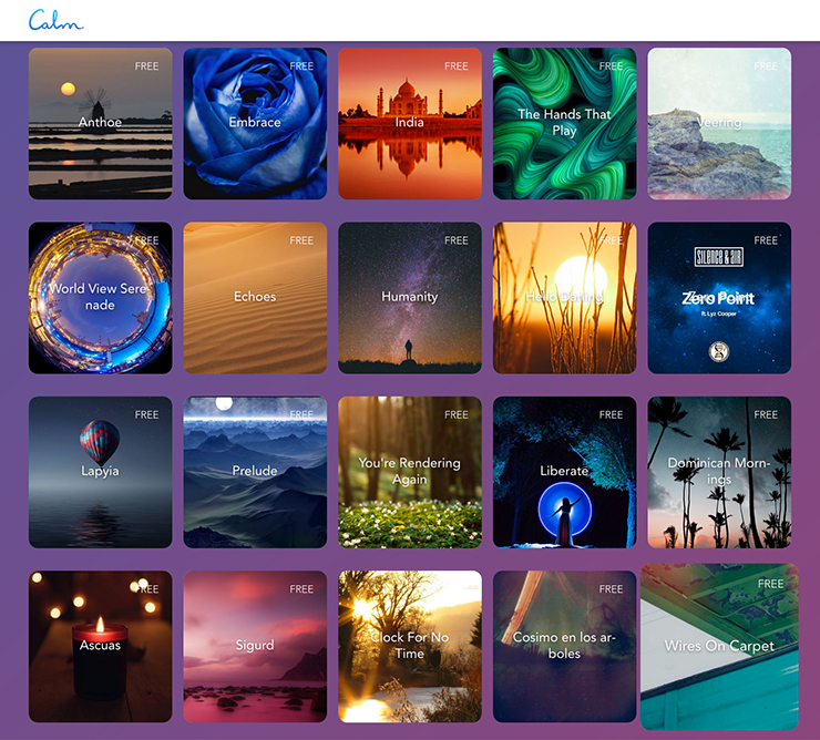 Audiomoves — Calm App